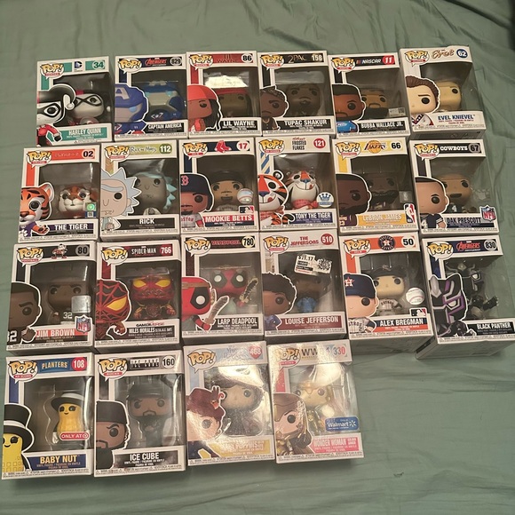 Funko | Other | Funko Pops Collection With Case | Poshmark